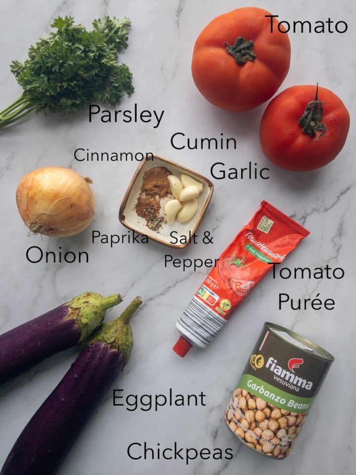 Maghmour Recipe (Vegan Lebanese Eggplant Moussaka)